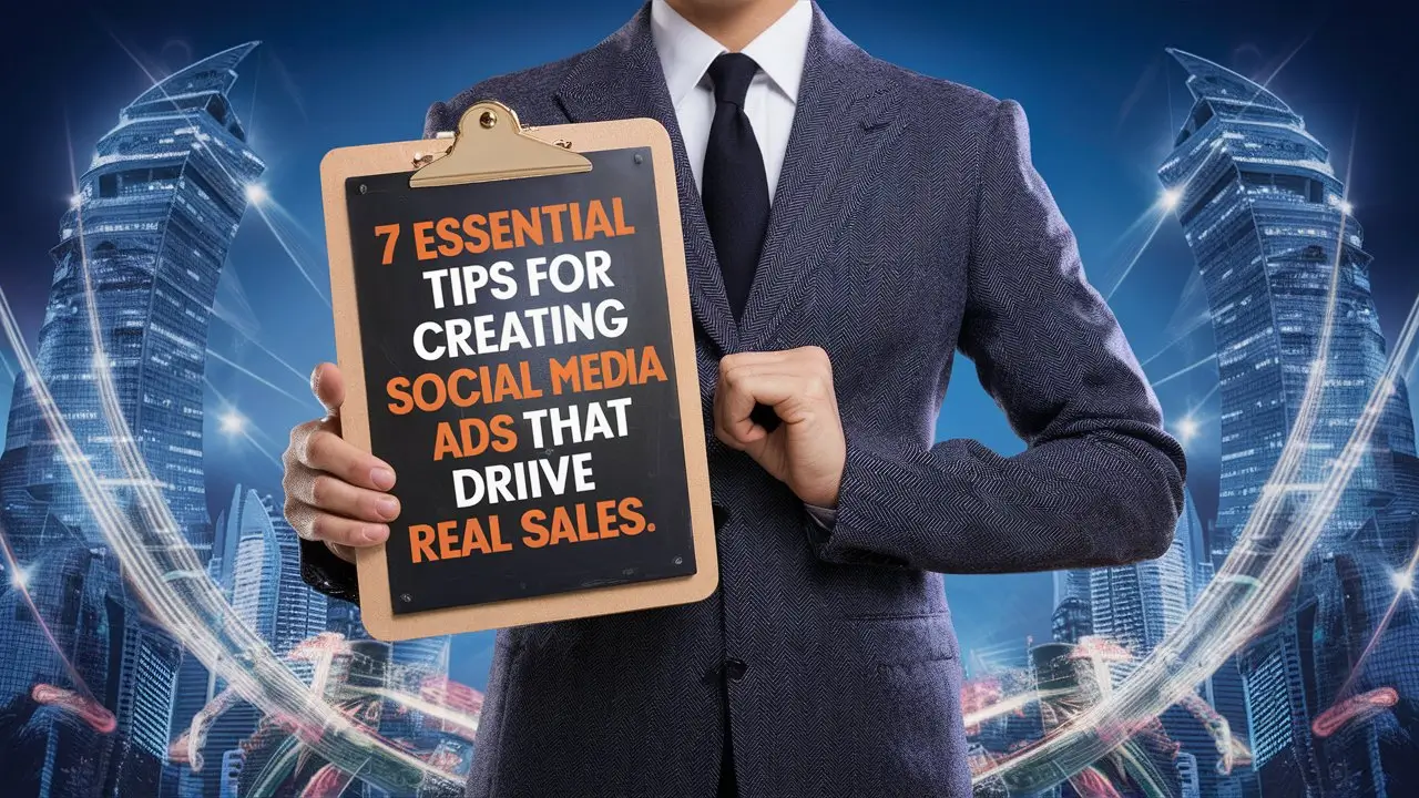 7 Essential Tips For Social Media Ads That Drive Sales